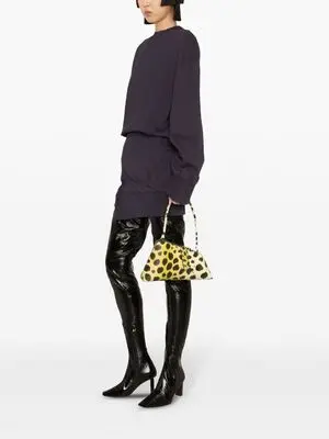 Attico Cotton Jersey Minidress