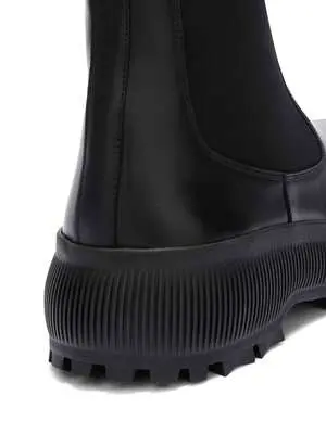 JIL SANDER Leather Chelsea Boots