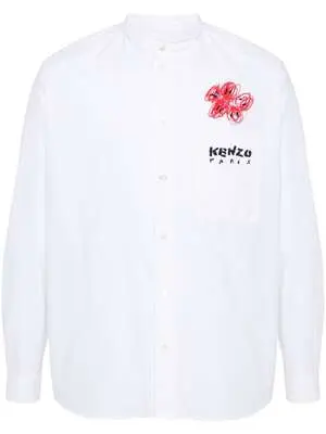 Kenzo Drawn Varsity Cotton Shirt