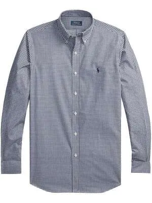 Polo Ralph Lauren Mini Check.pattern Cotton Shirt