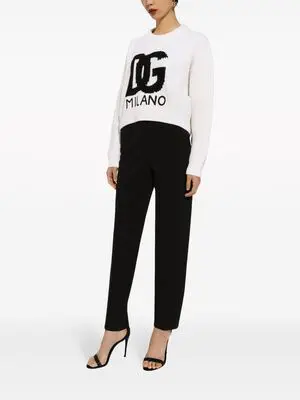 Dolce & Gabbana Dg Logo Knit Jumper