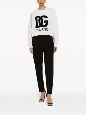 Dolce & Gabbana Dg Logo Knit Jumper