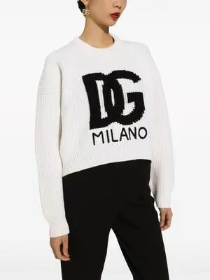 Dolce & Gabbana Dg Logo Knit Jumper