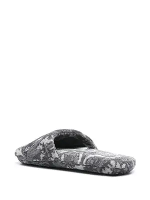 Versace Jacquard Slippers