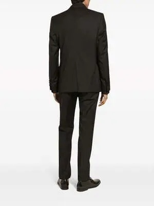 Dolce & Gabbana Contrasting Lapels Two-piece Suit