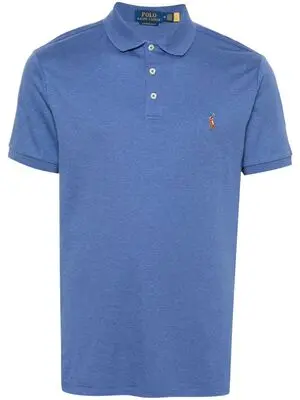 Polo Ralph Lauren Embroidered Logo Cotton Blend Polo Shirt