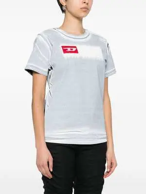 DIESEL® Creased-paint Cotton T-shirt