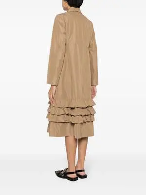 MOLLY GODDARD Lacey Ruffled Coat