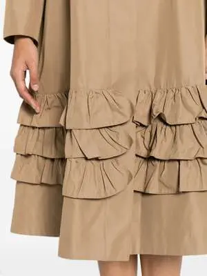 MOLLY GODDARD Lacey Ruffled Coat