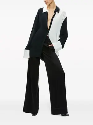 Alice + Olivia Finely Colour-block Shirt