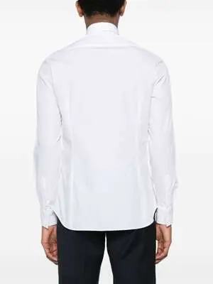 D4.0 Poplin Cotton Shirt - White