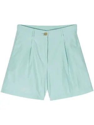 FORTE_FORTE Taffeta Bermuda Shorts