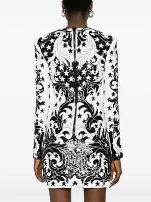 Balmain Sequinned Mini Dress