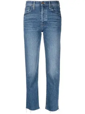 MOTHER Tomcat Slim-cut Jeans - Blue