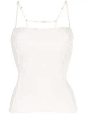 Jacquemus Sierra Ribbed-knit Top