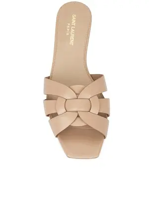Saint Laurent Tribute Flat Sandal