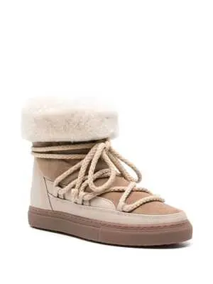 Inuikii Classic Leather Lace-up Boots - Brown