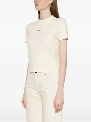 Jacquemus The Gros Grain T-shirt - Yellow