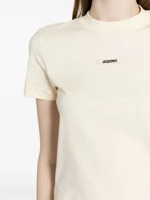 Jacquemus The Gros Grain T-shirt - Yellow