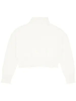 MAISON MARGIELA High-neck Jumper - White