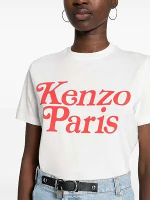 Kenzo Logo-print Cotton T-shirt - White