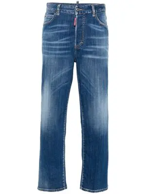 Dsquared2 Mid-rise Slim-fit Jeans - Blue