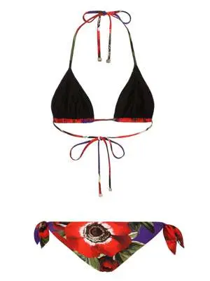 Dolce & Gabbana Anemone Balconette Bikini Set