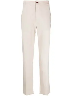 Etro Press-crease Trousers - Neutrals