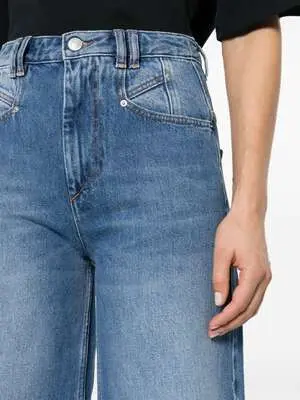 Isabel Marant Étoile Lemony Wide-leg Jeans