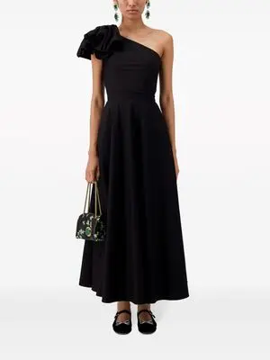 Giambattista Valli One-shoulder Maxi Dress - Black