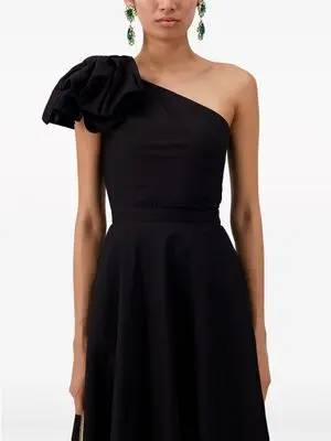 Giambattista Valli One-shoulder Maxi Dress - Black