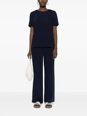 P.a.r.o.s.h Elasticated-waistband Trousers - Blue