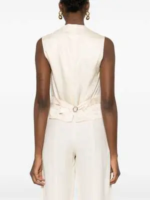 Ralph Lauren Logo-jacquard Vest - Neutrals