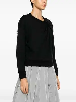 Alexander McQueen Knot-embellished Sweatshirt