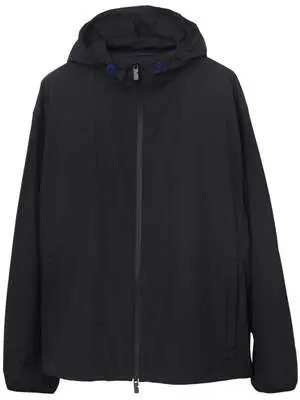 Burberry Embroidered Hooded Jacket