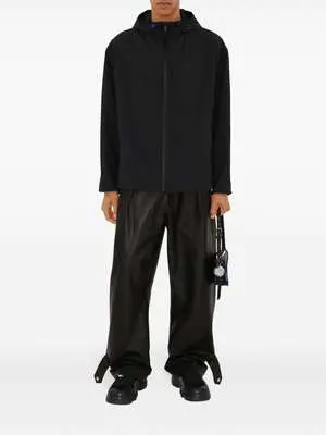 Burberry Embroidered Hooded Jacket