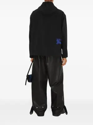 Burberry Embroidered Hooded Jacket