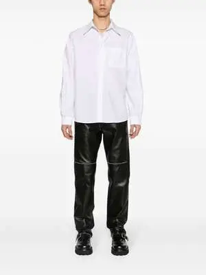MAISON MARGIELA Pinstriped Cotton Shirt