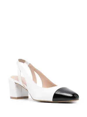 STUART WEITZMAN Sleek Slingback 60mm Pumps - White