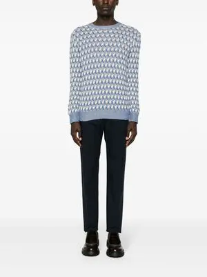Etro Press-crease Cotton Trousers