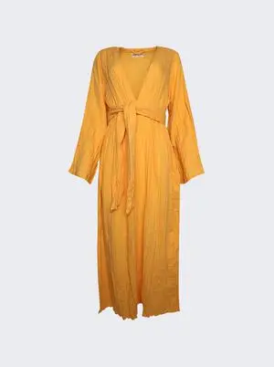 Mara Hoffman Blair A-line Dress - Yellow