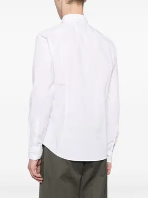 Hugo Logo-embroidered Cotton Shirt