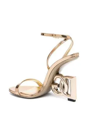 Dolce & Gabbana Keira 105mm Sandals - Gold