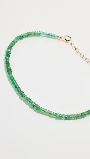 Jia Jia 14k Gold Emerald Bracelet