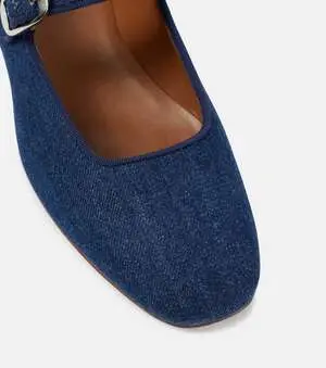 Le Monde Beryl Denim Ballet Flats