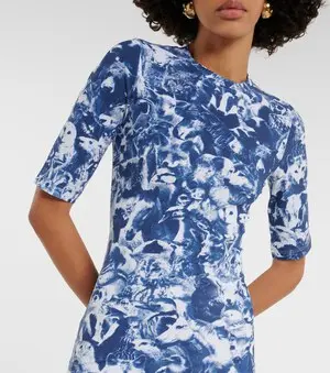 Stella McCartney Printed Minidress