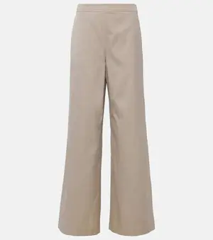 TOD'S Mid-rise Wide-leg Pants