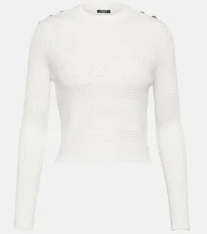 White Knitted Sweaters for Women