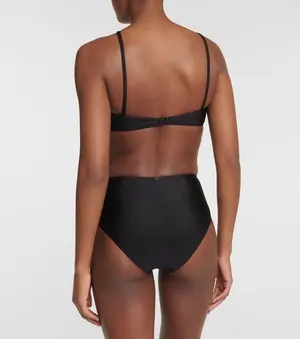 ADRIANA DEGREAS Embellished Mid-rise Bikini