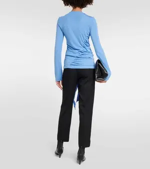 Victoria Beckham Tie-detail Top